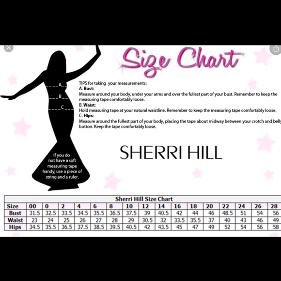 Sherri Hill Sizing